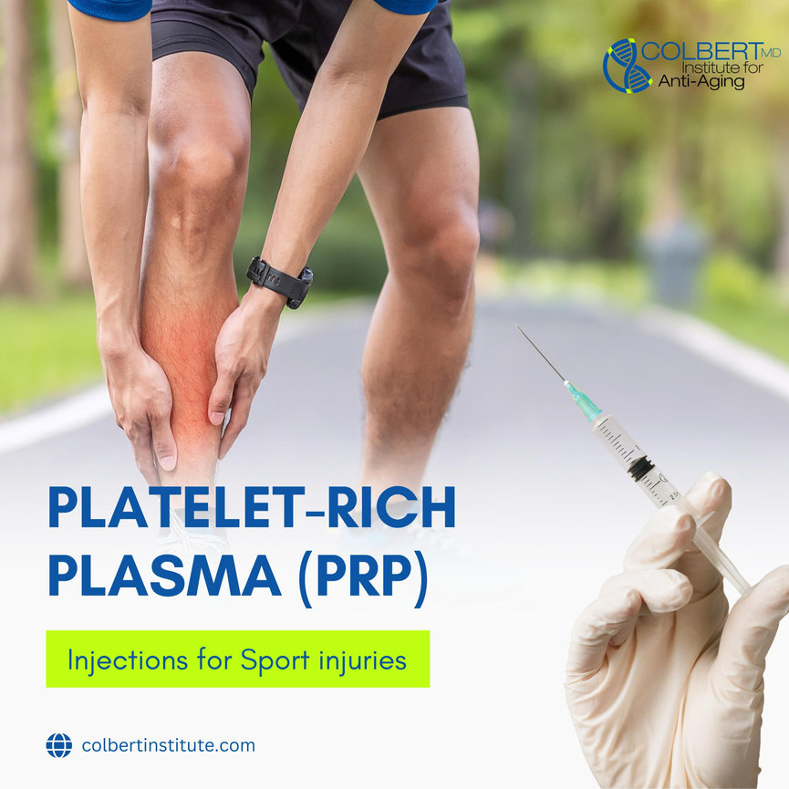 Platelet-Rich Plasma (PRP) Injections for Sport injuries - Colbert Institute of Anti Aging