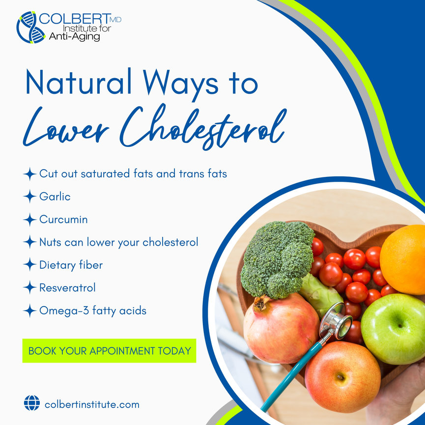 Dr Colbert Shares Natural Ways To Lower Cholesterol Colbert Institute Of Anti Aging
